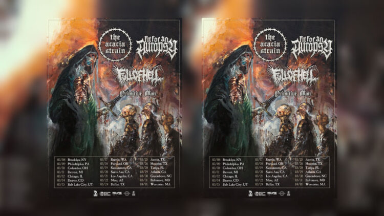 The Acacia Strain, Fit for An Autopsy, + Full of Hell Announce Co ...