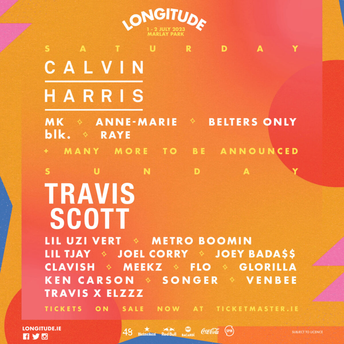 LONGITUDE 2023 ADDS ICE SPICE TO SATURDAY LINE UP - A LIMITED NUMBER OF ...