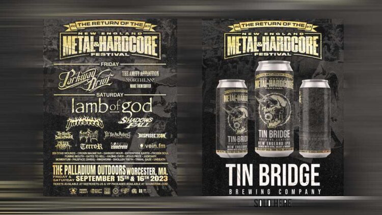 Tin Bridge Brewing Releases Special New England Metal and Hardcore Fest ...