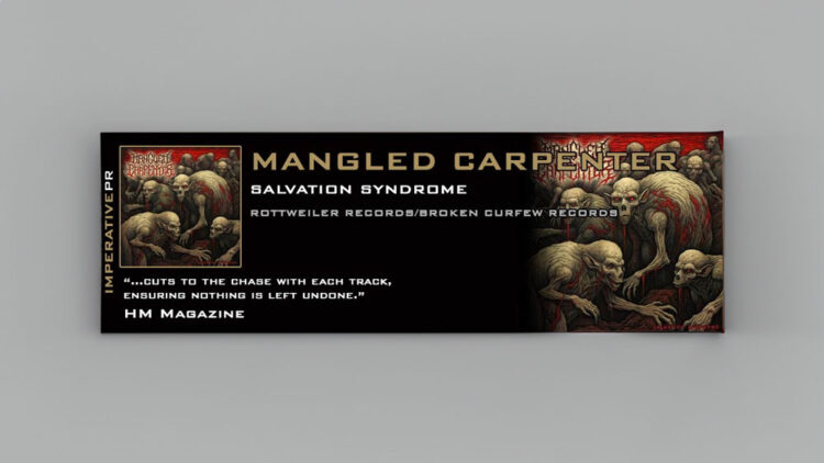 Mangled Carpenter unleash the death/grind fury of Salvation Syndrome on ...
