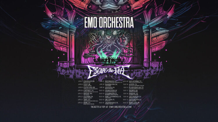 Emo Orchestra Announces Spring 2024 Tour Feat. Escape the Fate – R o c ...