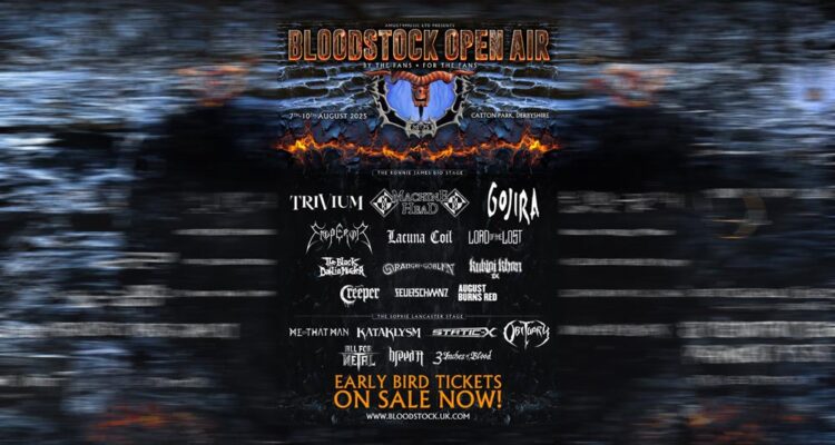 BLOODSTOCK ANNOUNCES 25 BANDS FOR 25TH ANNIVERSARY IN 2026 – R o c k 'N' L o a d