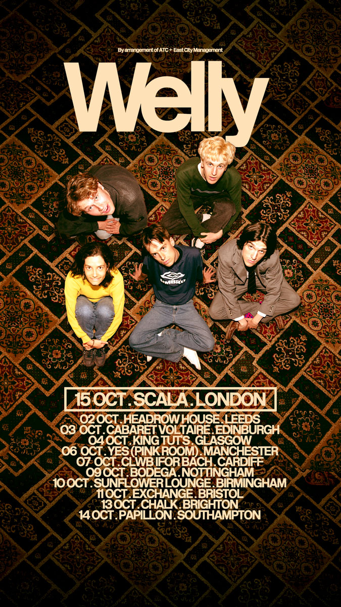 Welly / October Headline Tour / BIG IN THE SUBURBS DEBUT LP // OUT NOW ...